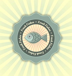 Fish icons and elements Royalty Free Vector Image