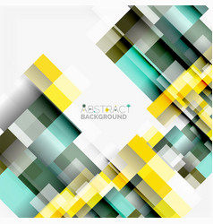 Abstract blocks template design background simple Vector Image