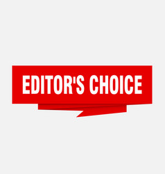 Editors choice Royalty Free Vector Image - VectorStock