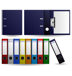 Folder tabs Royalty Free Vector Image - VectorStock