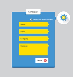 Chat box Royalty Free Vector Image - VectorStock