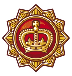 Crown collection Royalty Free Vector Image - VectorStock