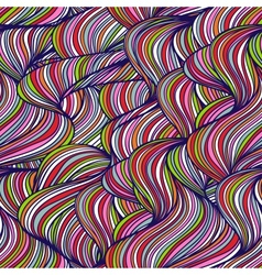 Abstract hand drawn waves background Royalty Free Vector