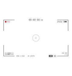 Night vision camera overlay Royalty Free Vector Image