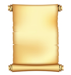 Scrolled paper Royalty Free Vector Image - VectorStock