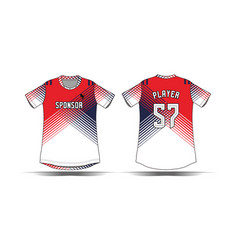Sport uniform abstract pattern background design Vector Image