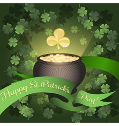 Sticker Shamrock St Patricks Day Royalty Free Vector Image
