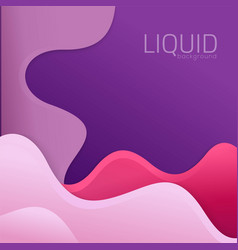 Liquid background Royalty Free Vector Image - VectorStock