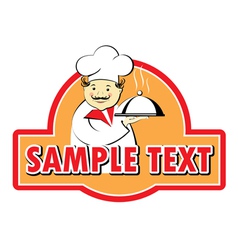 Tiki crazy chef Royalty Free Vector Image - VectorStock