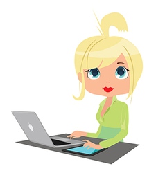 Office manager Royalty Free Vector Image - VectorStock