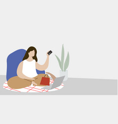 Virus diagnosis and patient treatment abstract Vector Image