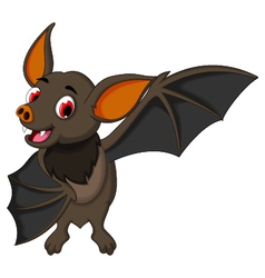 Black spider cartoon Royalty Free Vector Image