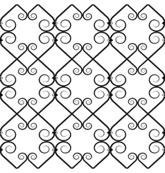 Wrought iron pattern Royalty Free Vector Image