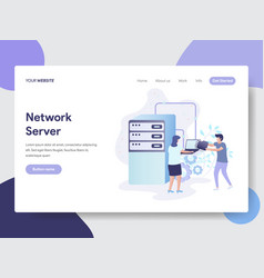 Cartoon network engineer Royalty Free Vector Image