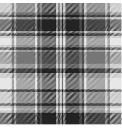 Gray check fabric texture seamless pattern Vector Image