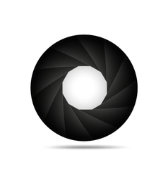 Aperture background Royalty Free Vector Image - VectorStock