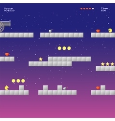 Computer games doodles Royalty Free Vector Image