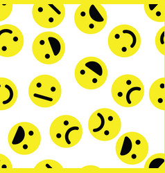 Seamless background pattern of yellow and black Vector Image