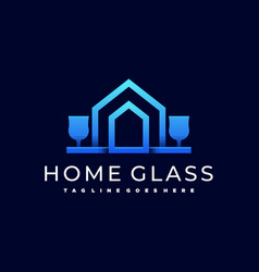 Building logo design Royalty Free Vector Image