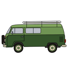 Peugeot rifter passenger van l2 2018-present Vector Image