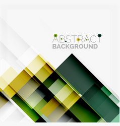 Abstract blocks template design background simple Vector Image