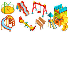 Play equipment Royalty Free Vector Image - VectorStock