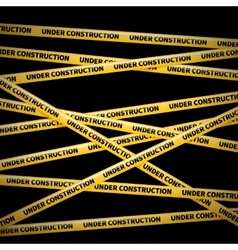 Do not cross line caution tape Royalty Free Vector Image