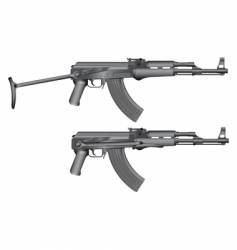 Ak47 Royalty Free Vector Image - VectorStock
