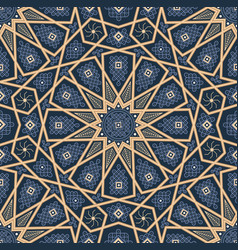 Arabesque seamless pattern Royalty Free Vector Image