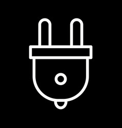 Audio plug glyph icon music and instrument Vector Image