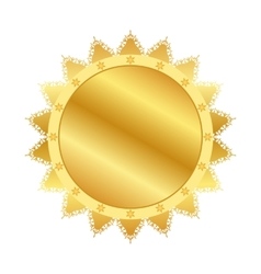 Gold seal Royalty Free Vector Image - VectorStock