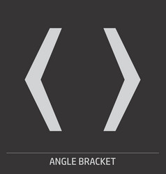 Curly bracket icon Royalty Free Vector Image - VectorStock