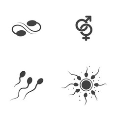 Reproduction process human infographic Royalty Free Vector