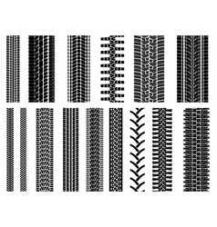 Tire tracks Royalty Free Vector Image - VectorStock