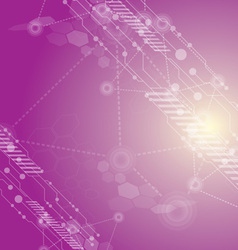 Digital hand technology background Royalty Free Vector Image