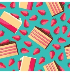 Seamless pattern with yummy sweet candies Vector Image