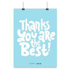 Thank you quotes and stickers Royalty Free Vector Image