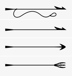 Harpoons Royalty Free Vector Image - VectorStock
