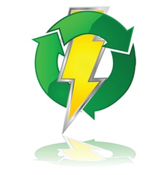 Reusable energy Royalty Free Vector Image - VectorStock