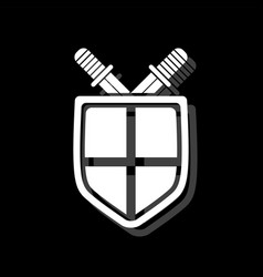 Bb logo emblem monogram with shield style design Vector Image