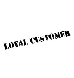 Loyal customer rubber stamp Royalty Free Vector Image