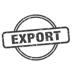 Export stamp sign seal Royalty Free Vector Image