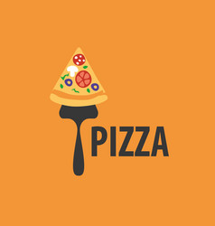 Pizza logo Royalty Free Vector Image - VectorStock