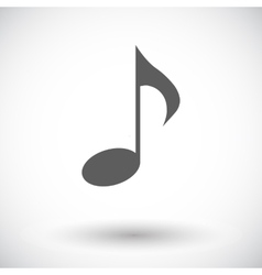 Note flat icon Royalty Free Vector Image - VectorStock