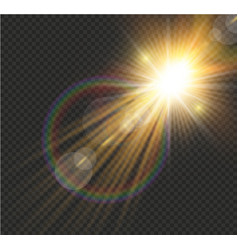 Sun rays Royalty Free Vector Image - VectorStock