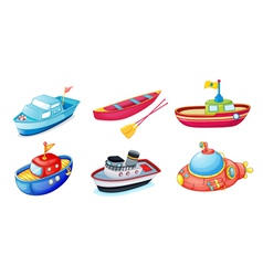 A toy ship Royalty Free Vector Image - VectorStock