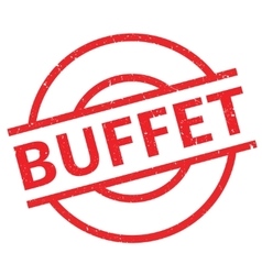Buffet rubber stamp Royalty Free Vector Image - VectorStock