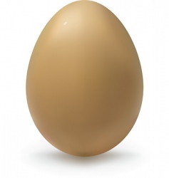 Farmer holding chicken and egg Royalty Free Vector Image