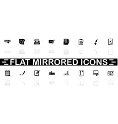 Wired computer keyboard keypad flat icon Vector Image