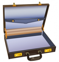 Case empty Royalty Free Vector Image - VectorStock